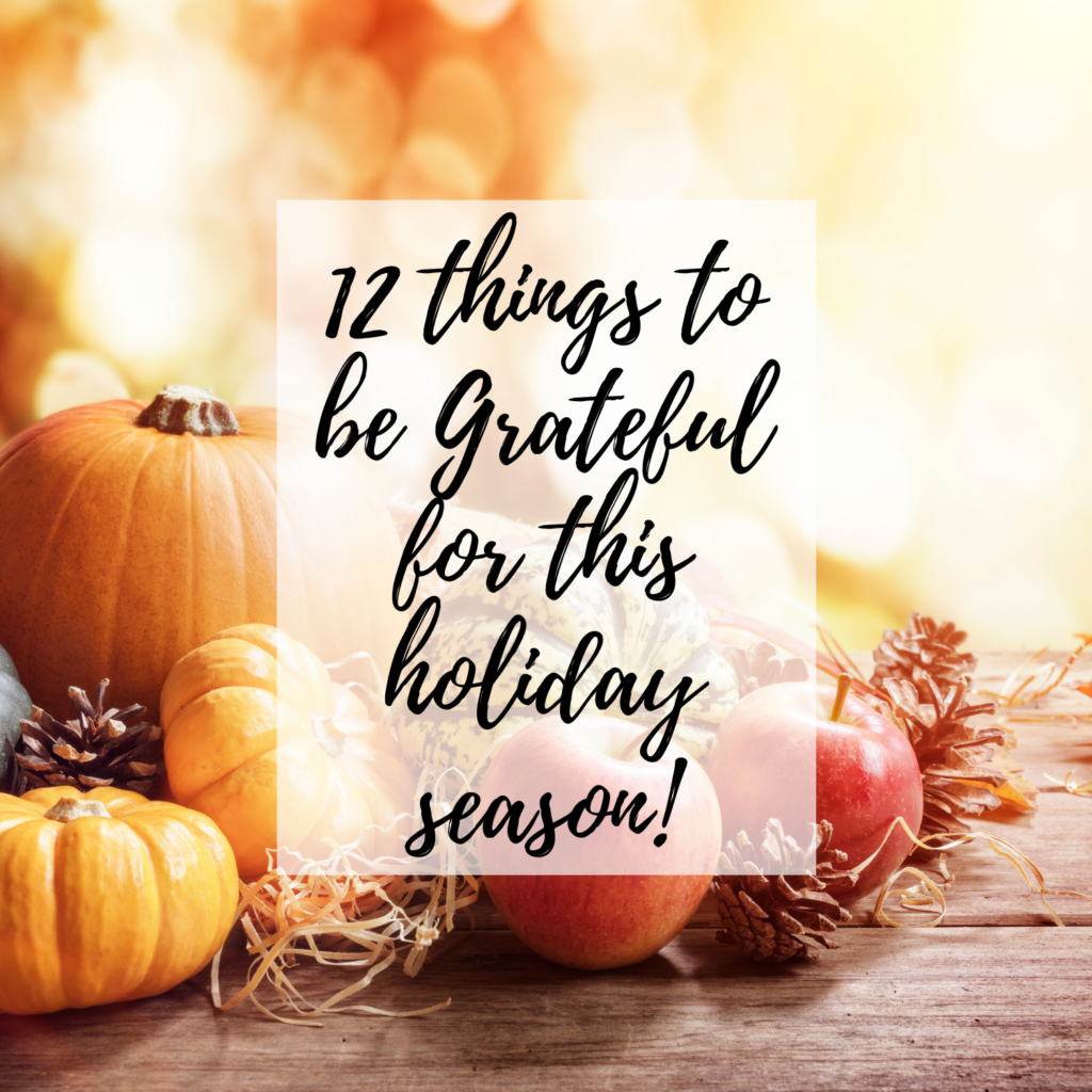 12 Wonderful Things to be Grateful for This Holiday Season ...